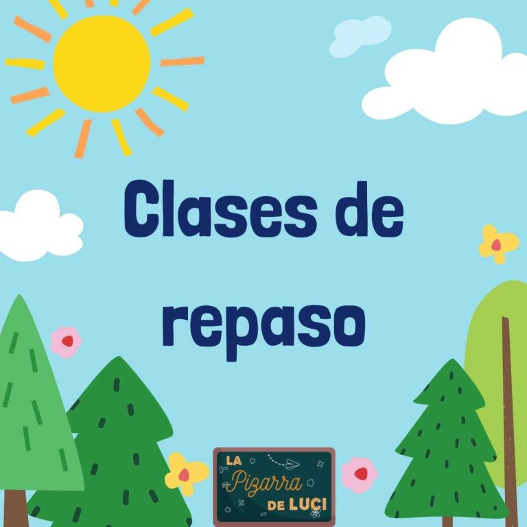 Clases de repaso primaria e infantil ¿Qué metodologías?